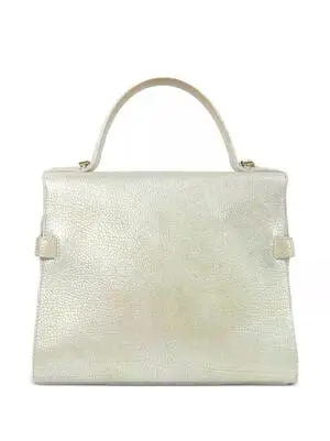 Delvaux Mm Tempete Tote Bag - Silver