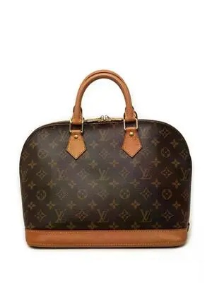 LOUIS VUITTON 2008 Monogram Alma Pm Handbag - Brown