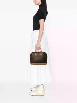 LOUIS VUITTON 2008 Monogram Alma Pm Handbag