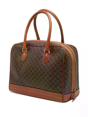 Celine 2007 Macadam Coated Canvas Handbag