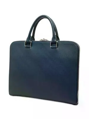 LOUIS VUITTON Taiga Porte Documents Slim Business Bag