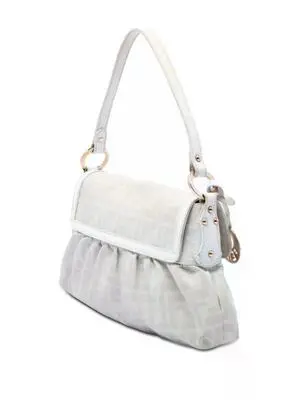 Fendi Small Zucca Coated Canvas Shoulder Bag