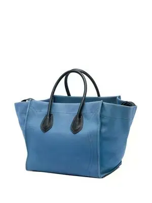 Celine 2016 Medium Denim Phantom Luggage Tote Bag