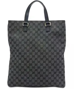 Gucci 2016-2026 Gg Canvas Tote Bag - Grey