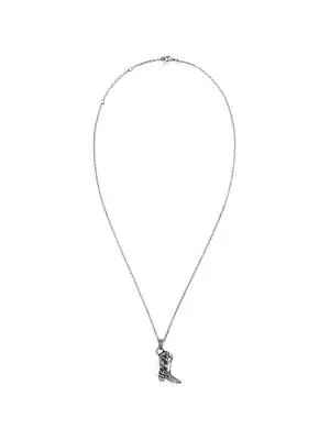 TWOJEYS Boot-pendant -tone Necklace - Silver