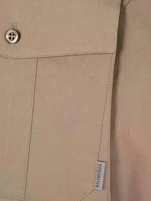 Balenciaga Short-sleeve Flap-pocket Shirt
