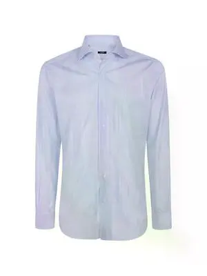 BARBA NAPOLI Striped Cotton Shirt