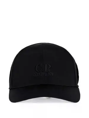 C.P. COMPANY Logo-embroidered Baseball Cap - Green