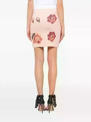 Alexander McQueen Tapestry Jacquard Mini Skirt