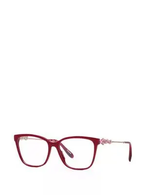 Chopard Crystal-embellished Square-frame Glasses
