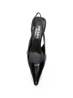 Prada Pointed-toe Slingback Pumps
