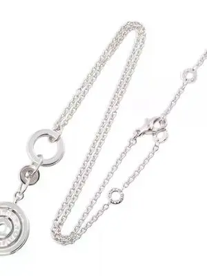 BVLGARI 18kt White Gold Astrale Necklace - Silver