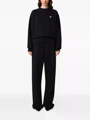 MSGM Logo-patch Drawstring Track Pants