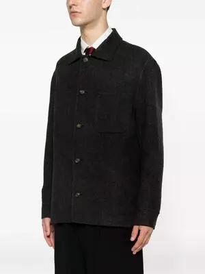 Eleventy Chest-pocket Overshirt