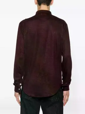 Eleventy Long-sleeve Linen Shirt