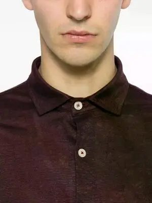Eleventy Long-sleeve Linen Shirt