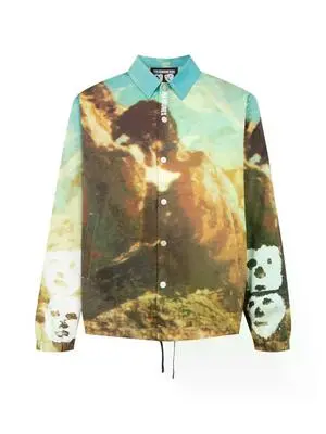 PLEASURES Remain Graphic-print Jacket