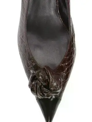 ROTATE BY BIRGER CHRISTENSEN Mid-heel Leather Pumps