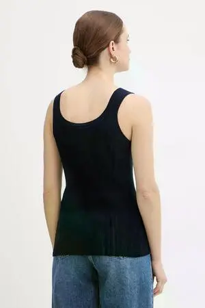 Luisa Spagnoli Ribbed-knit Tank Top