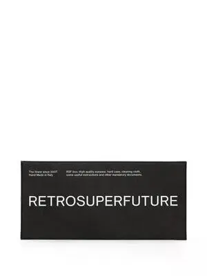 RETROSUPERFUTURE Esatto Tortoiseshell-effect Oval-frame Sunglasses