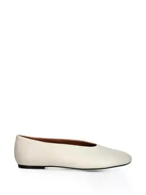 VAGABOND SHOEMAKERS Aleya Round-toe Leather Ballet Flats