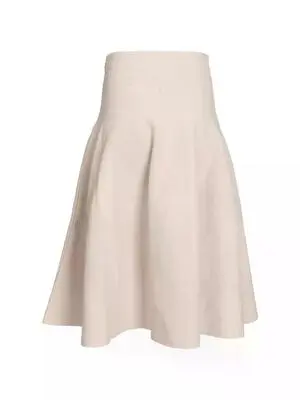CFCL Milanese-rib Flared Midi Skirt