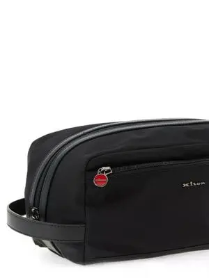Kiton Logo-plaque Wash Bag