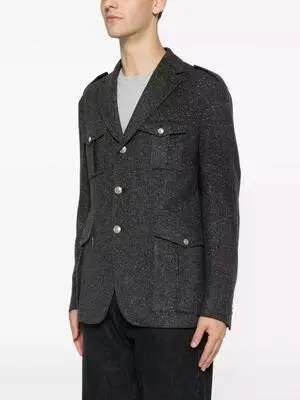 Eleventy Epaulette-detail Jacket