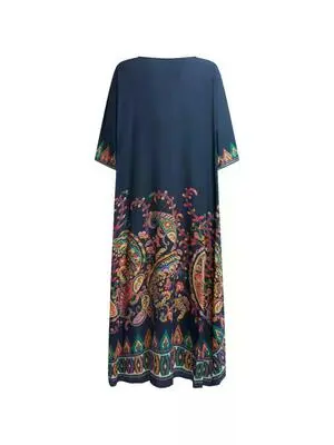 Etro Paisley-print Silk Dress