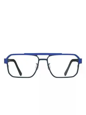 BLACKFIN Camano Square-frame Glasses - Blue