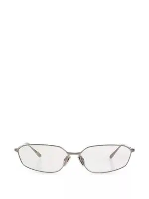 Balenciaga Geometric-frame Glasses - Silver