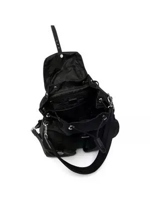 Prada Re-nylon Logo Plaque Backpack