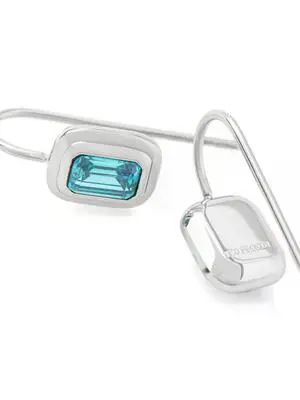 TRUSSARDI Crystal Embellished Drop Earrings