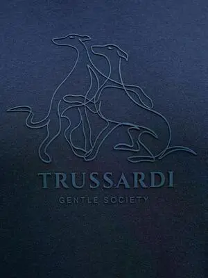 TRUSSARDI Logo-embossed T-shirt