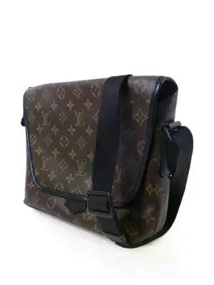 LOUIS VUITTON Monogram Macassar Magnetic Messenger Bag