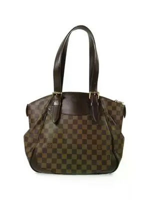 LOUIS VUITTON Damier Verona Mm Shoulder Bag - Brown