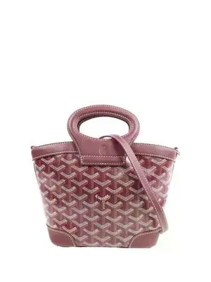 Goyard Mini Beluga Goyardine Tote Bag - Red