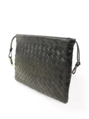 Bottega Veneta Intrecciato Drawstring Clutch Bag