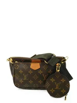 LOUIS VUITTON Multi Pochette Accessoires Monogram Canvas Shoulder Bag - Brown