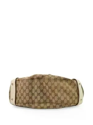 Gucci Gg Canvas Braided Shoulder Bag