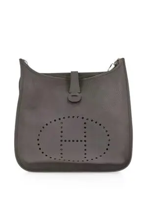 Hermès 2016 Taurillon Clemence Evelyne 3 Shoulder Bag - Grey