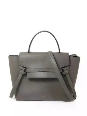 Celine Micro Belt Tote Bag - Grey