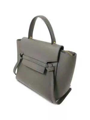 Celine Micro Belt Tote Bag - Grey