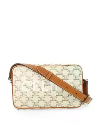 Celine Triomphe Logo-print Messenger Bag