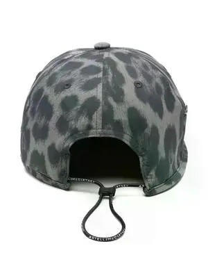 Adidas By Stella McCartney Leopard-print Logo-print Cap