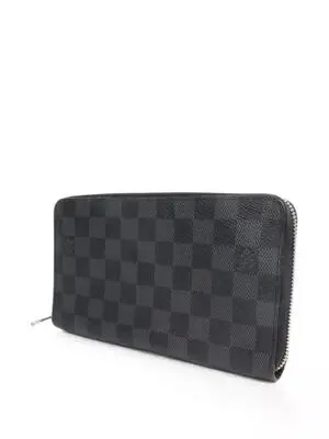 LOUIS VUITTON Damier Graphite Zippy Organizer Long Wallet