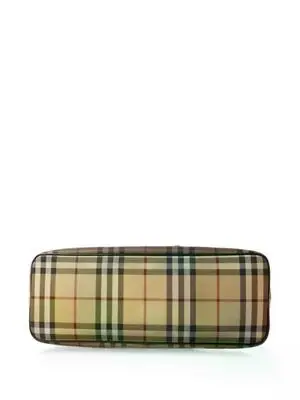 Burberry Haymarket Check Tote Bag