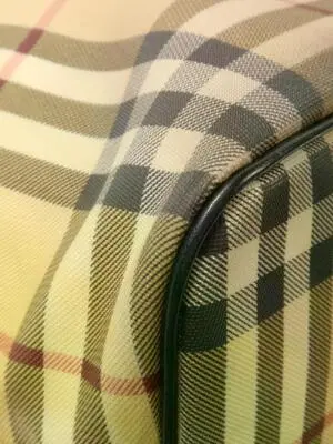 Burberry Haymarket Check Tote Bag