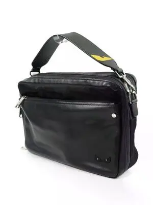 Fendi Bugs Eyes Two-way Handbag - Black