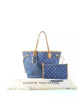 LOUIS VUITTON Neverfull Mm Tote Bag - Blue